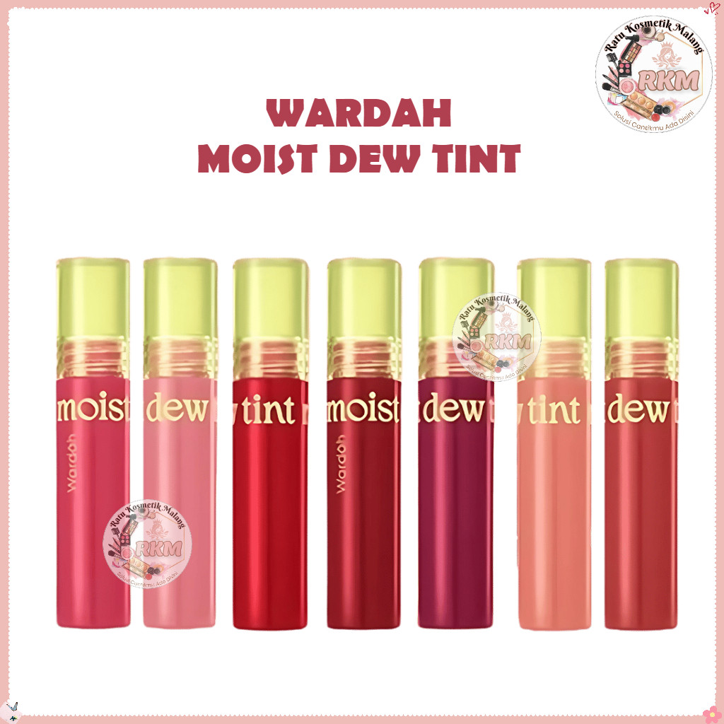 Jual WARDAH Lip Moist Dew Tint Liptint Dewy | Shopee Indonesia