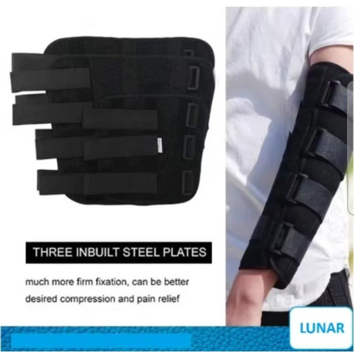 Jual Back Slap Tangan / fore arm splint / Elbow support Brace BEST ...