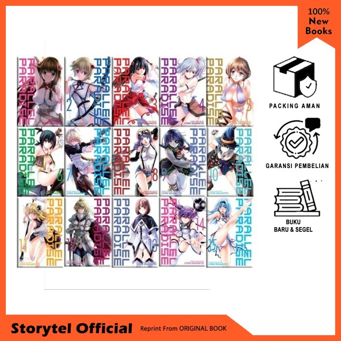 Jual Komik Parallel Paradise 1-18 by Lynn Okamoto (English) | Shopee ...