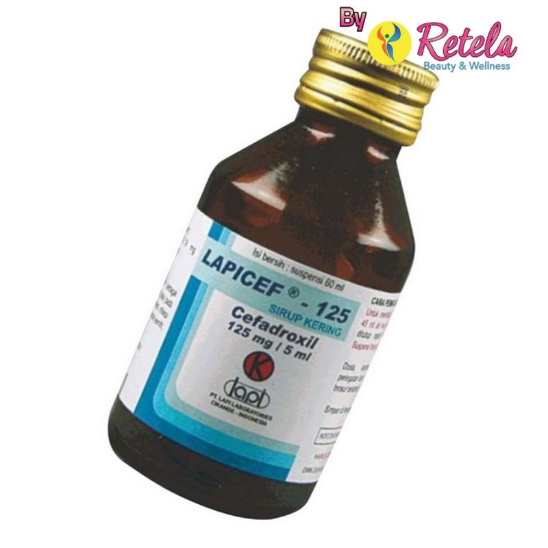 Jual LAPICEF SYRUP 125MG/5ML SIRUP 60ML | Shopee Indonesia