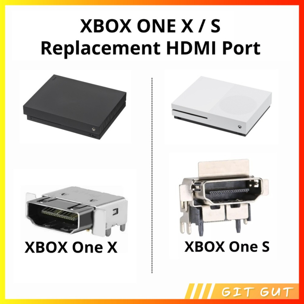 Jual Xbox One S X Console HDMI Port Slot Socket Soket Replacement ...