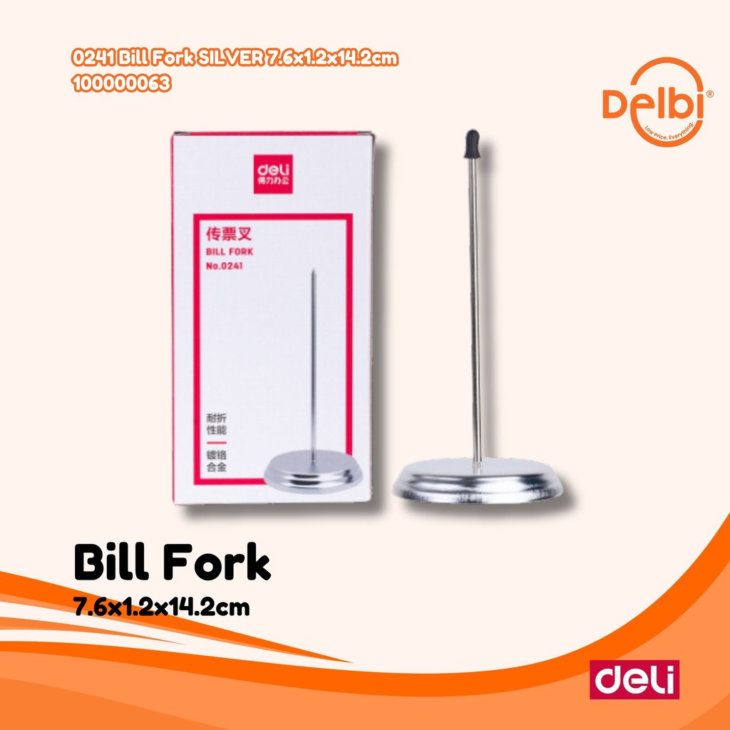 Jual Deli Tusukan Bill / Tusukan Nota Bon Kwitansi / Tusukan Kertas ...