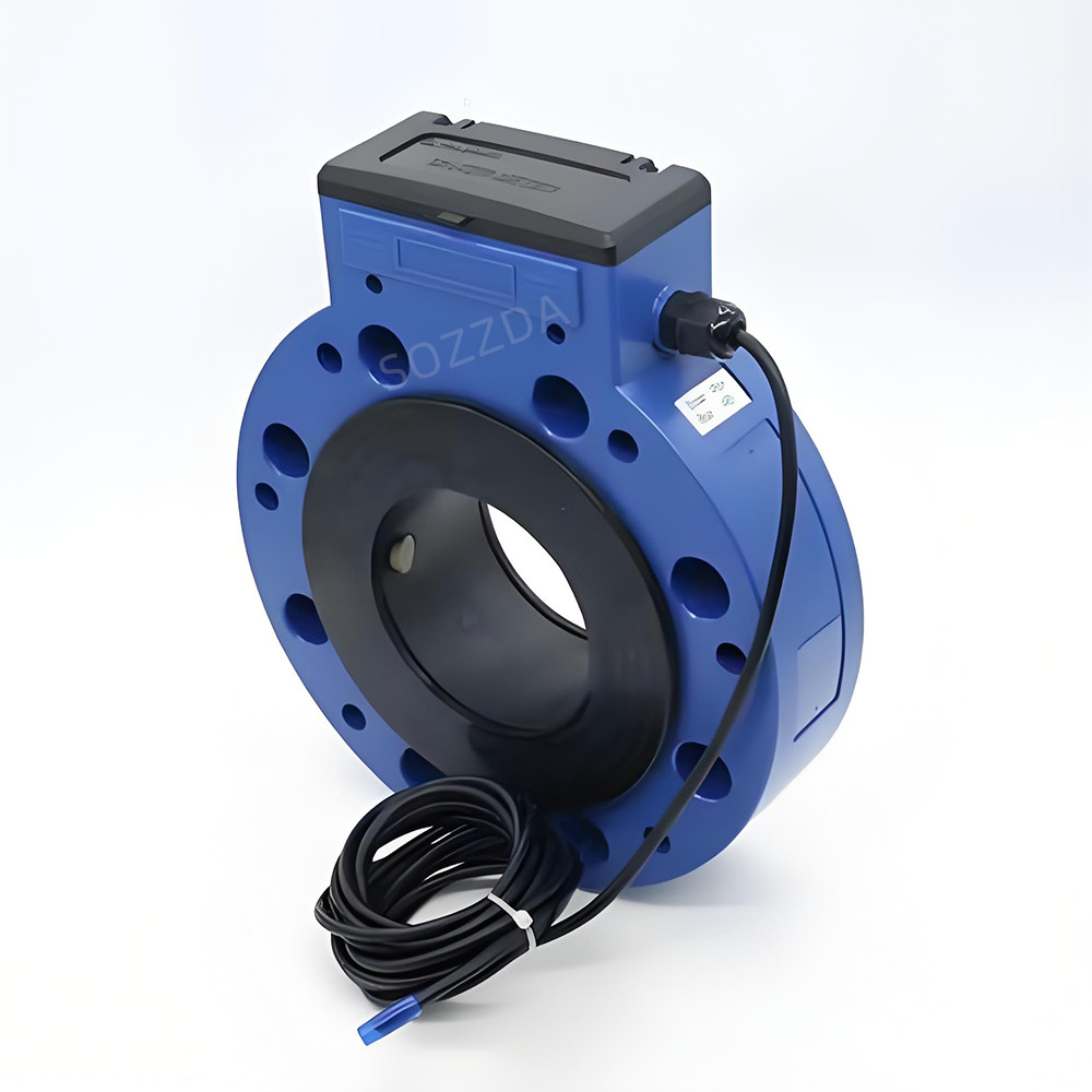 Jual Ultrasonic Water Meter DN50 DN65 DN80 DN100 Digital Water Flow Meter Battery Powered ...