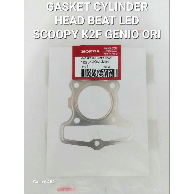 Jual Paking head Gasket Cylinder Head BeAT led Genio | Shopee Indonesia
