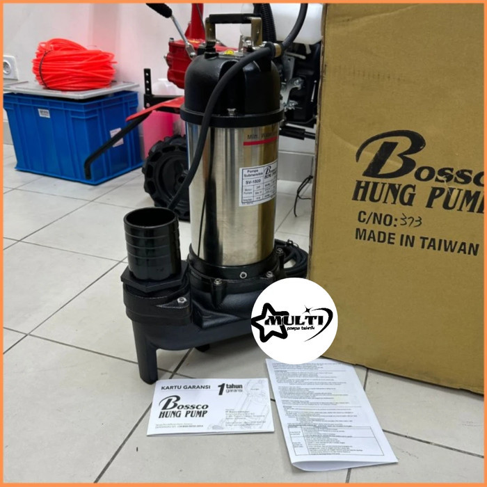 Jual POMPA CELUP AIR KOTOR STAINLESS BOSSCO MCKARLEN SV-1500 AUTO 2HP ...