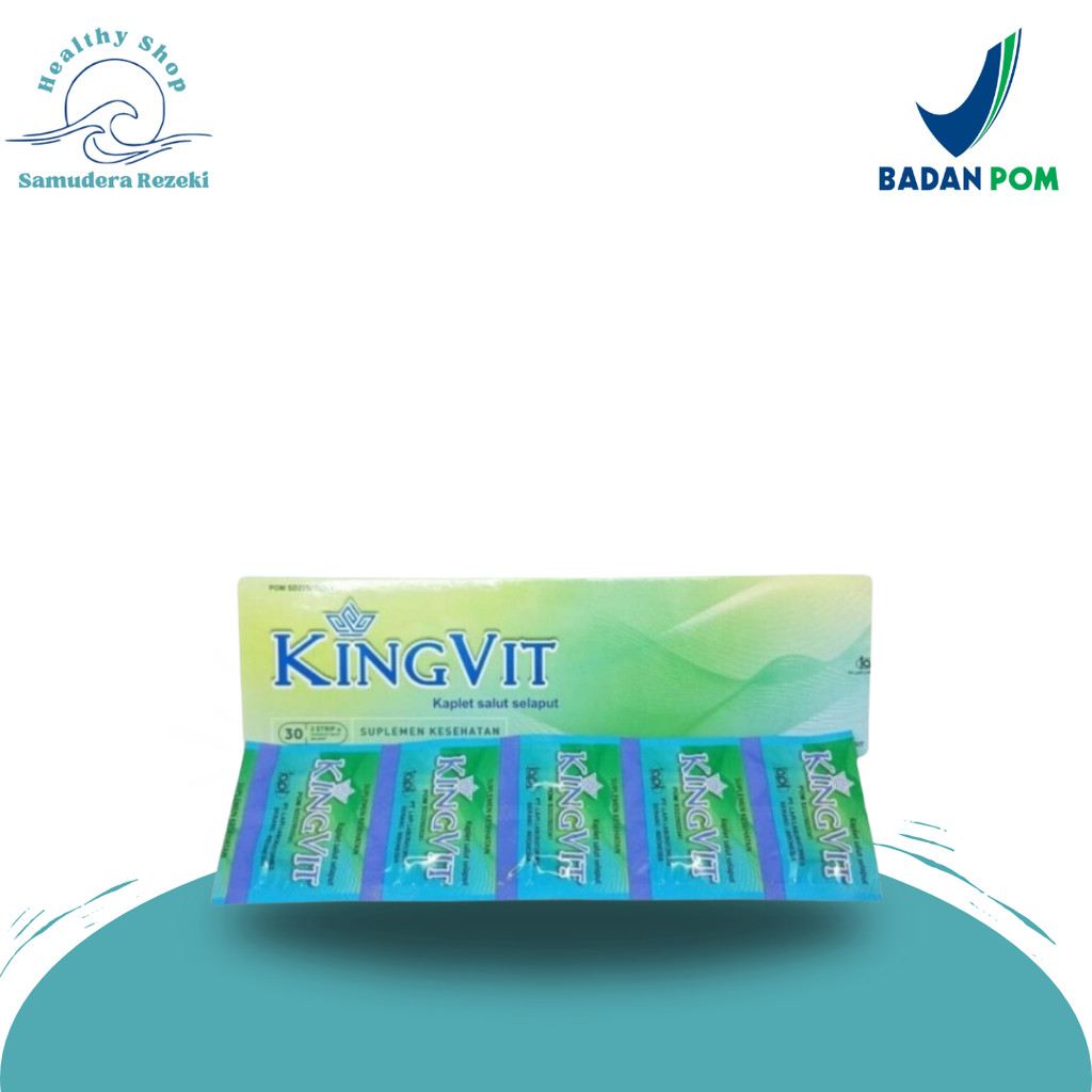Jual KINGVIT BOX ISI 30 / STRIP ISI 10 - PAKET VITAMIN PRIA / PROMIL ...