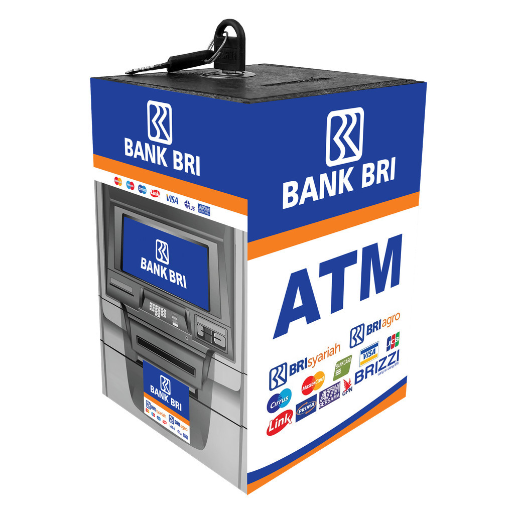 Jual Celengan Target ATM Mini Bank Money Saving Box Atm Mini Ukuran ...