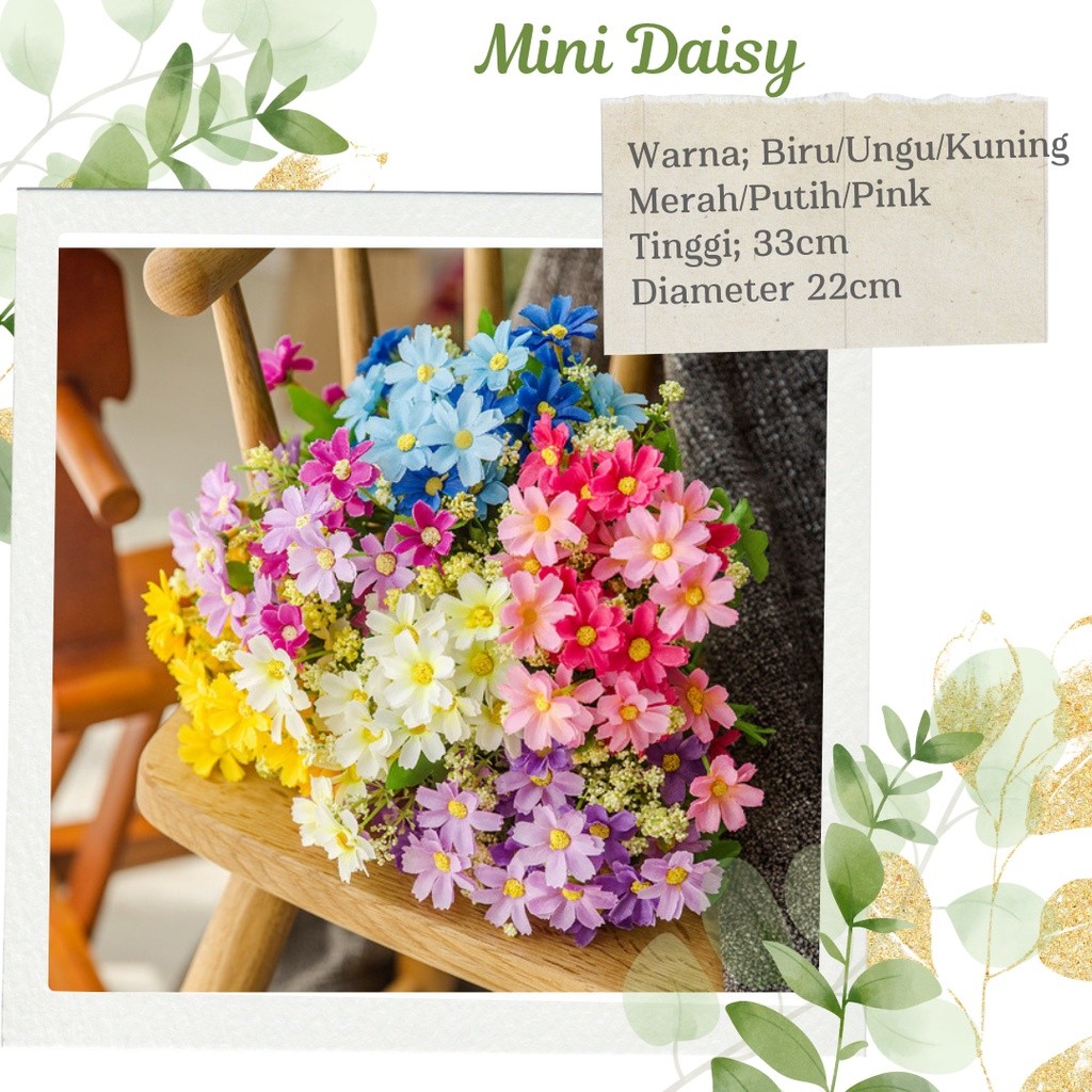 Jual Bunga Artifisial Premium Bunga Mini Daisy | Shopee Indonesia