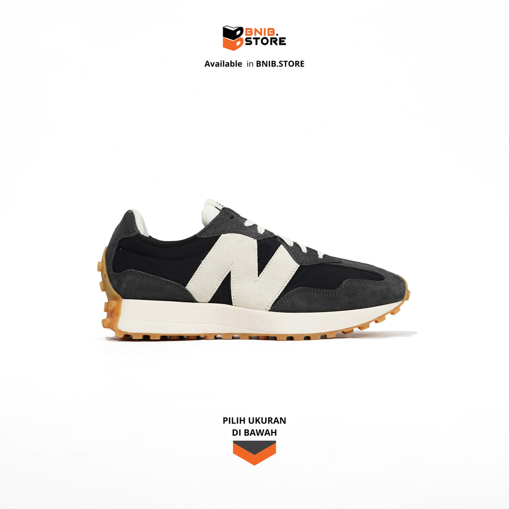 Jual NB 327 Sepatu Sneaker Black Phantom [MS327KB1] Original | Shopee ...