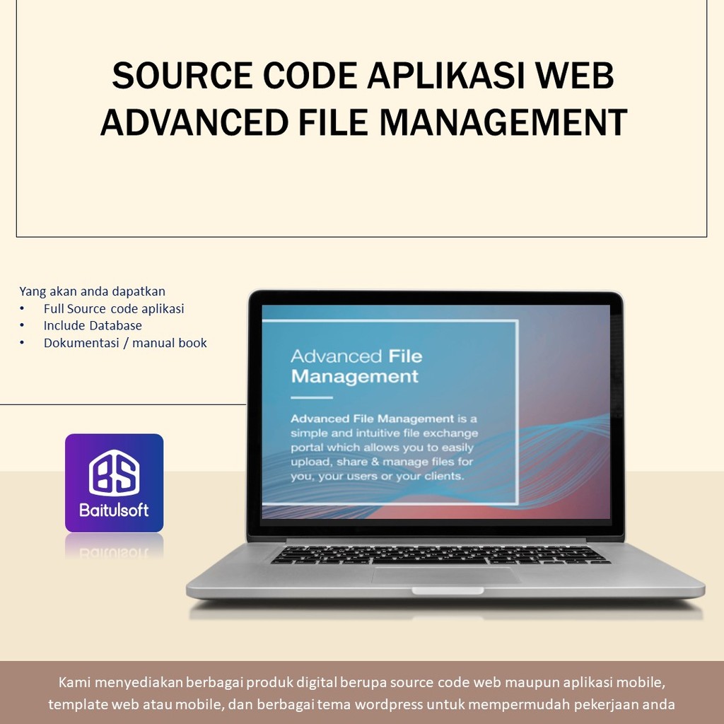 Jual SOURCE CODE APLIKASI WEB ADVANCED FILE MANAGEMENT | Shopee Indonesia