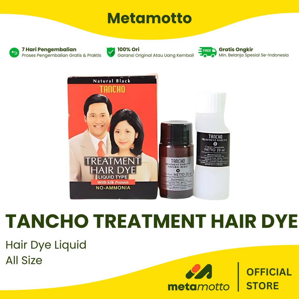 Jual Tancho Treatment Hair Dye Liquid (Tancho Cair) - Metamotto ...
