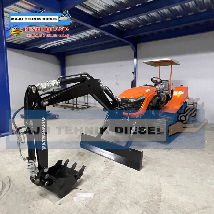 Jual Traktor Amfibi + Excavator / Crawler Tractor MATSUMOTO MCT 5015 H4 ...