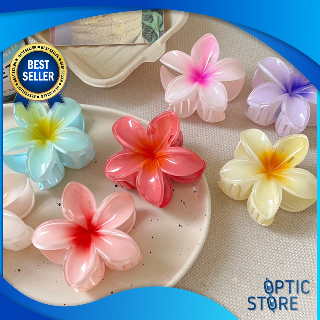 Jual OPTIC F6501 Jepit Rambut Motif Bunga Cute Hair Clips Korean Style ...