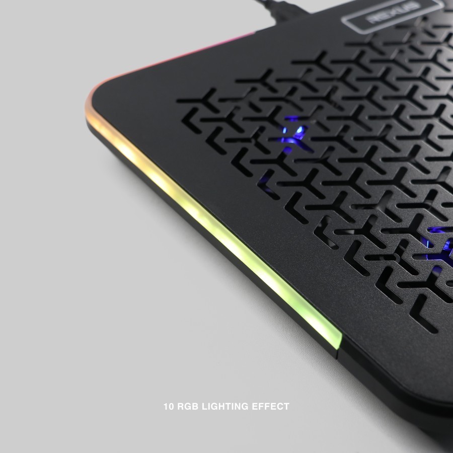 Jual Notebook Coolerpad REXUS Gaming Breeze RGB 6Fan B145 Silver w ...