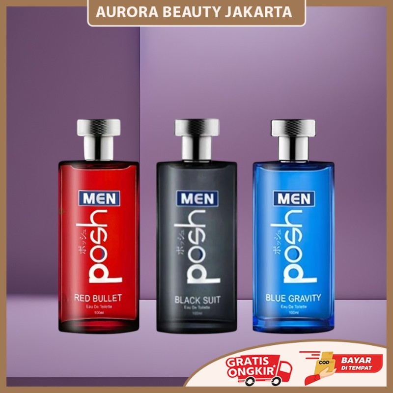 Jual POSH MEN EAU DE TOILETTE 100ML PARFUM ALL VARIAN | Shopee Indonesia