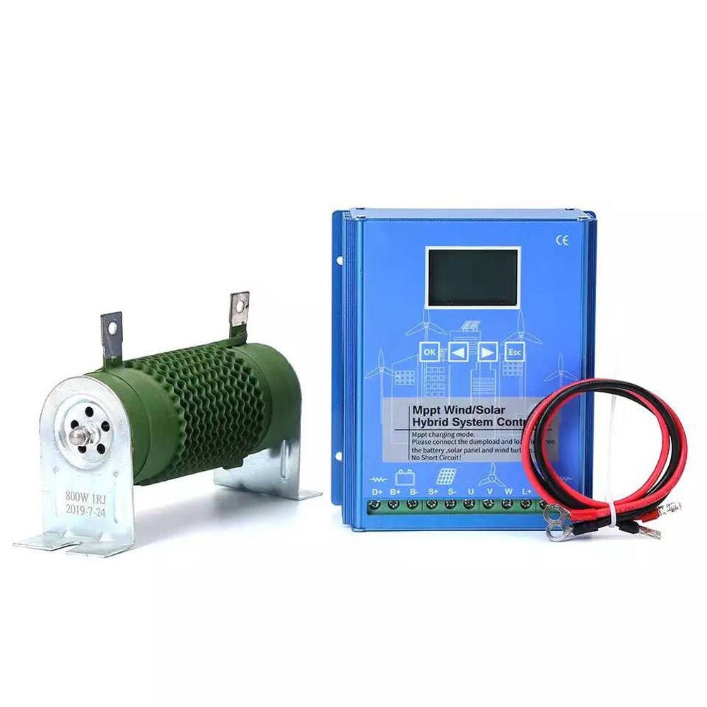 Jual Hybrid Wind Solar System MPPT Charge Controller 10000w Wind Turbine 1000W Solar Panel 12V ...