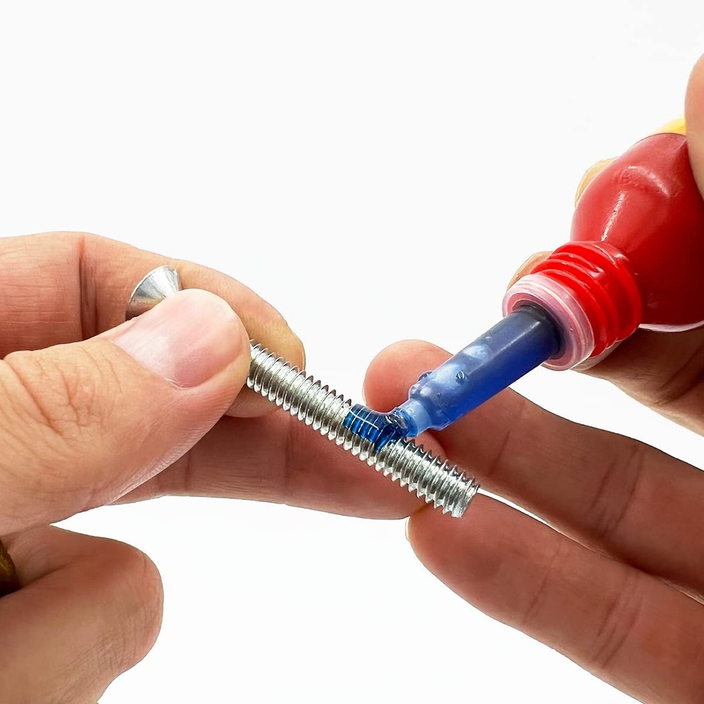 Jual Lem Baut Cairan Liquid Threadlocker Blue Tahan Panas Anti Korosi ...