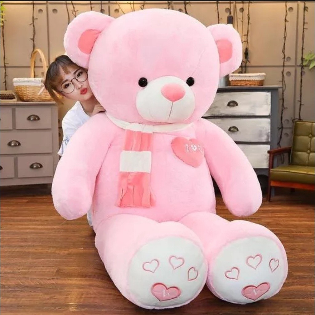 Jual Boneka teddy bear plufyy boneka beruang jumbo 1,2 boneka beruang ...
