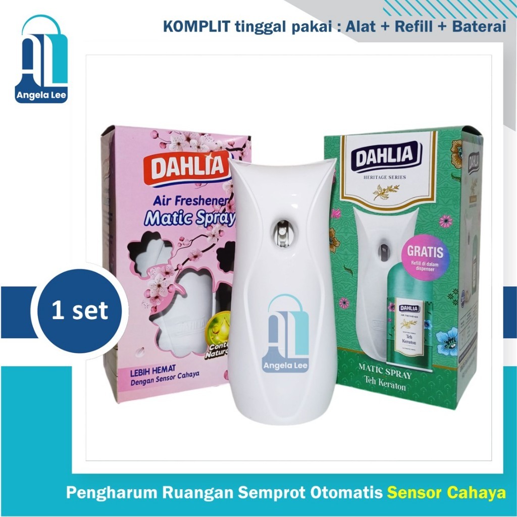 Jual Pengharum Ruangan Semprot Otomatis Dahlia Matic Spray Sensor ...