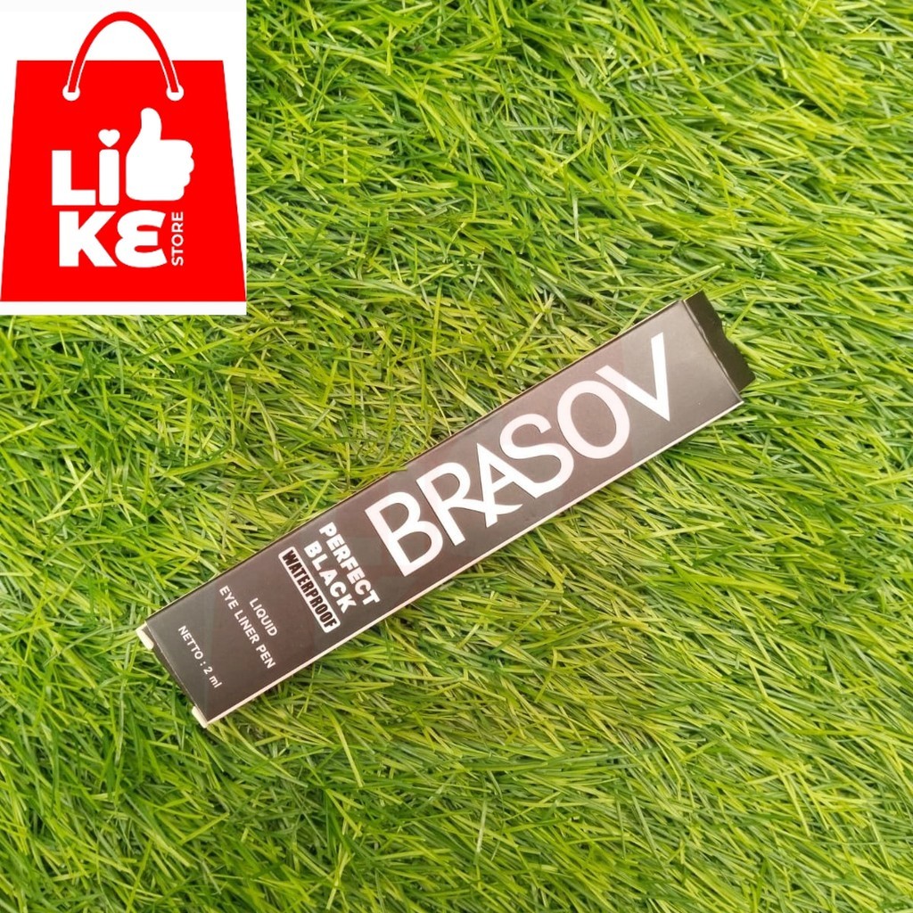 Jual BRASOV Eyeliner PEN PERFECT BLACK - MURAH | Shopee Indonesia