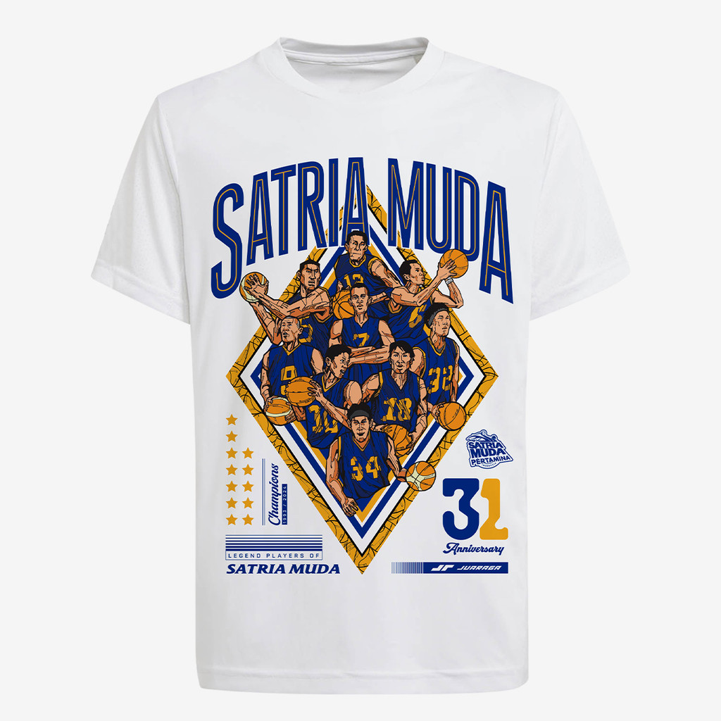 Jual Juaraga Satria Muda T-Shirt - 31st Anniversary - Putih | Shopee ...