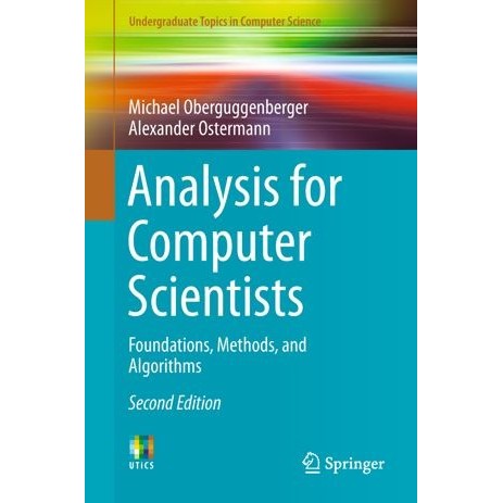 Jual Buku Analysis for Computer Scientists: Foundations, Methods, and Algorithms | Shopee Indonesia