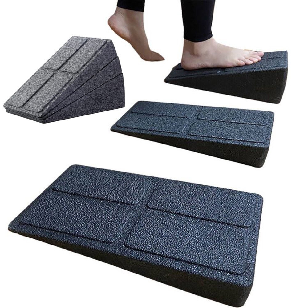 Jual Yoga Wedge Stretch Slant Boards Adjustable Tilt Slanting Board ...