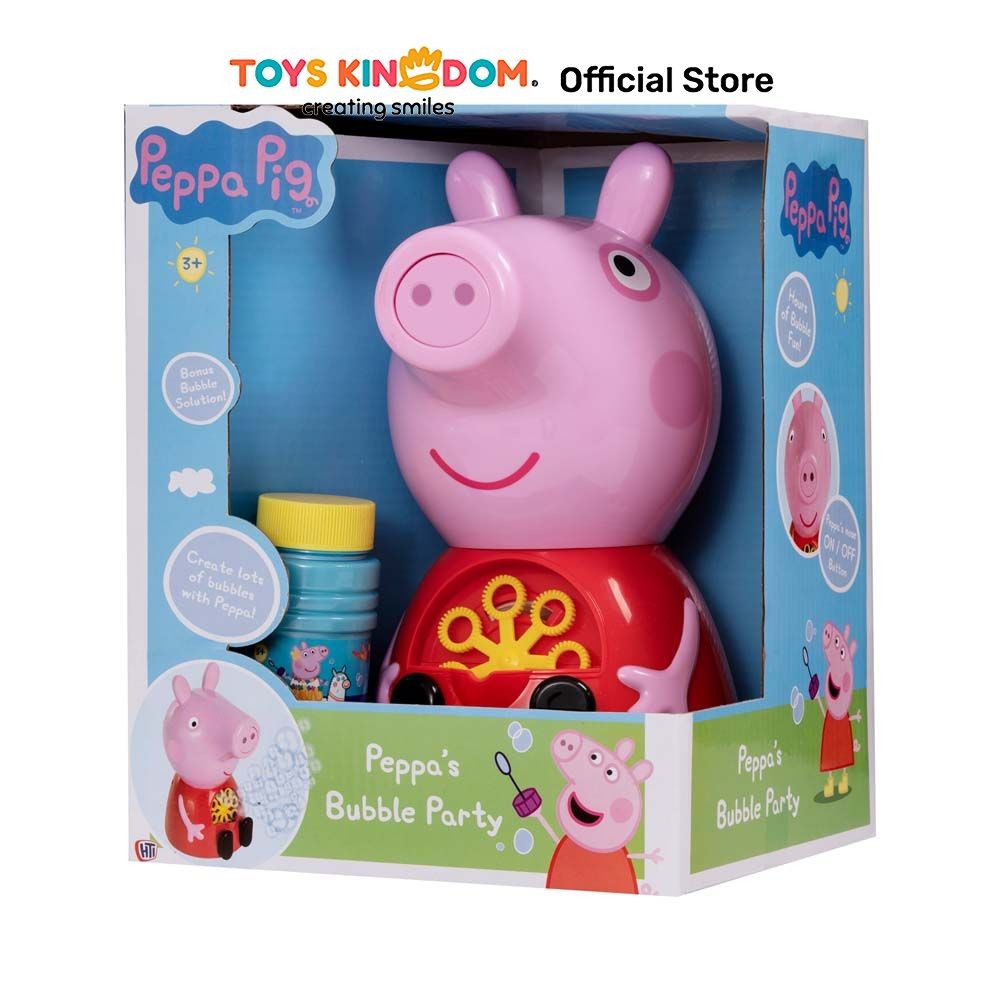 Jual Toys Kingdom Peppa Pig Bubble Machine 1375971 | Shopee Indonesia