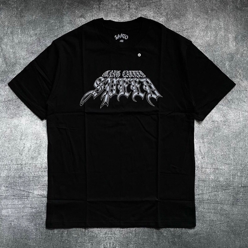 Jual Tshirt SPEED HC - GANG CALLED SPEED Black Cotton combad 24s Tebal ...