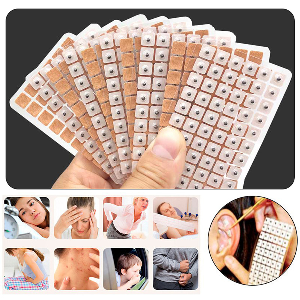 Jual 600pcs/Box Ear Seeds Terapi Akupuntur Telinga Point Magnet Magnet ...