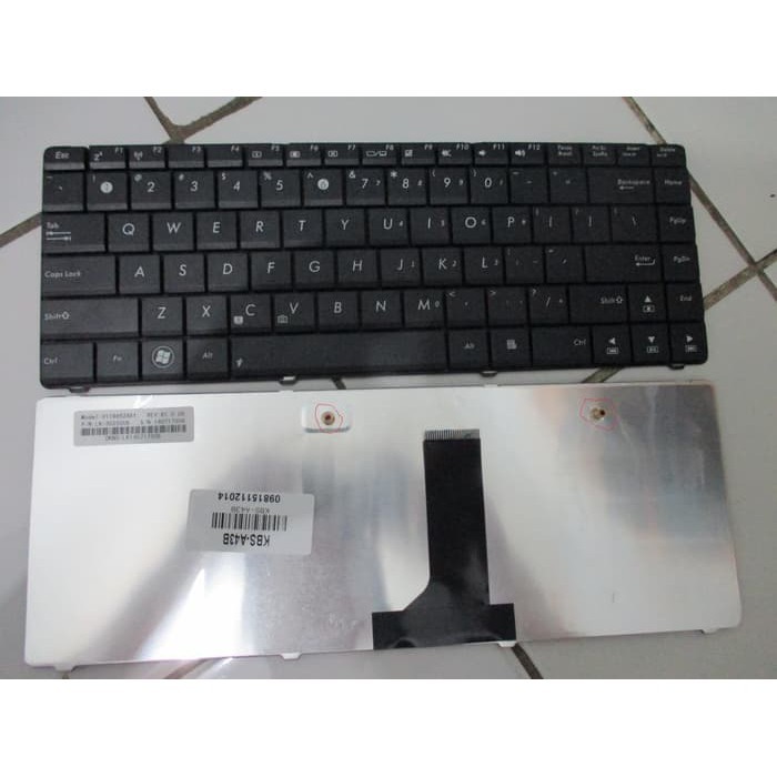 Jual Keyboard Laptop Asus X43U X43 K43 K43E K43SJ K43T K43U BAUT ...