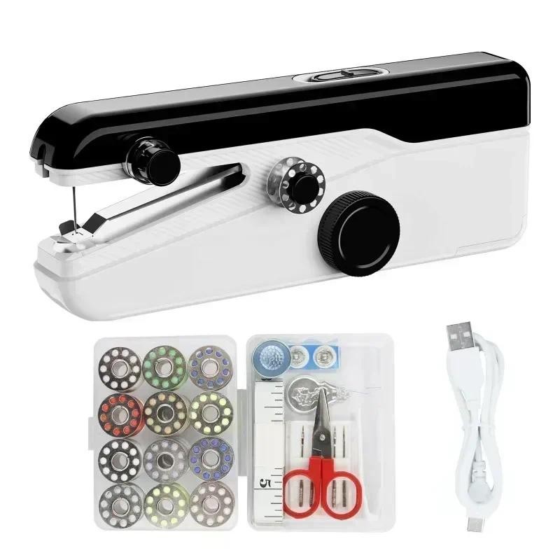 Jual Handheld Sewing Machine,Mini Portable Electric Sewing Machine for ...