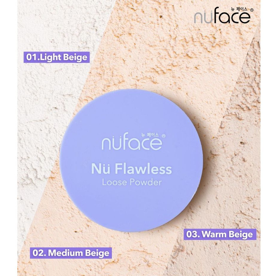 Jual NUFACE Flawless Loose Powder | Bedak Tabur | Shopee Indonesia