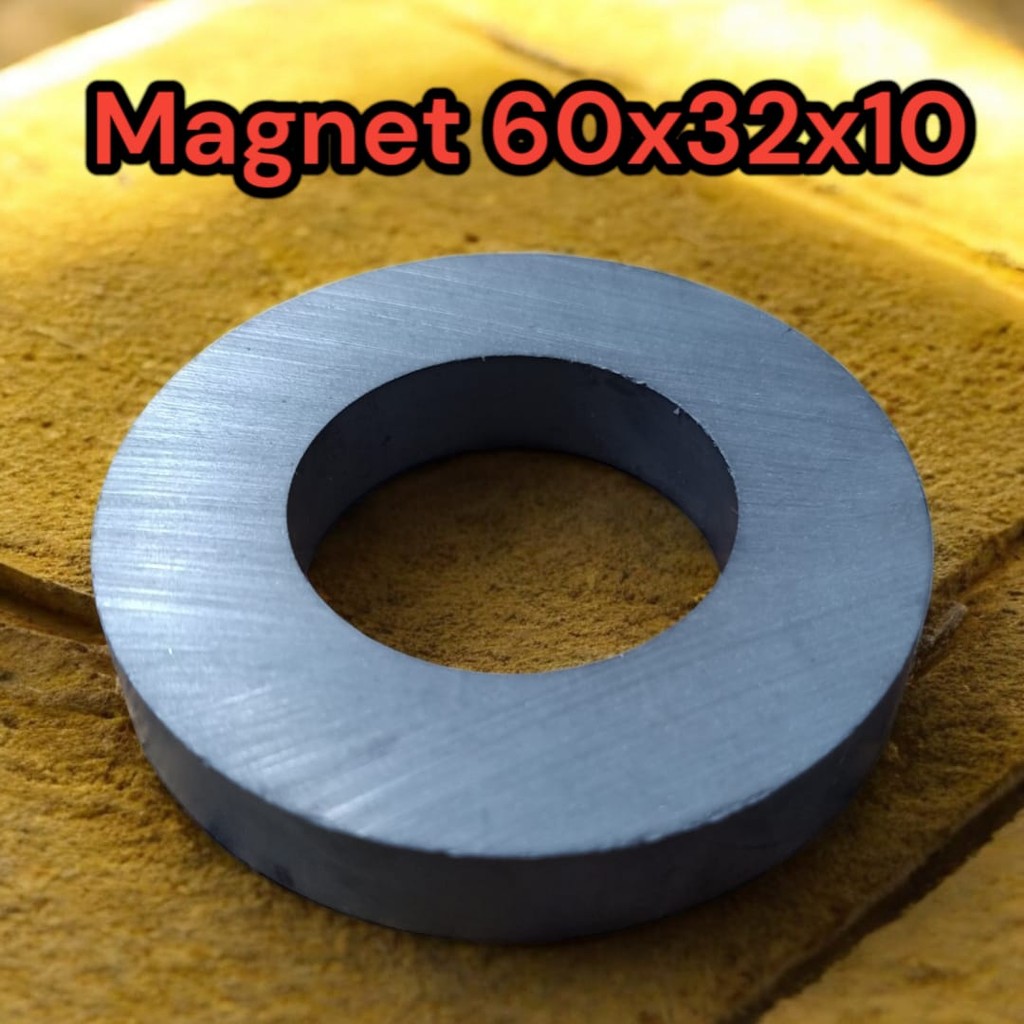 Jual Promo Magnet Ferit 60x32x10 Daya Kuat Baru | Shopee Indonesia