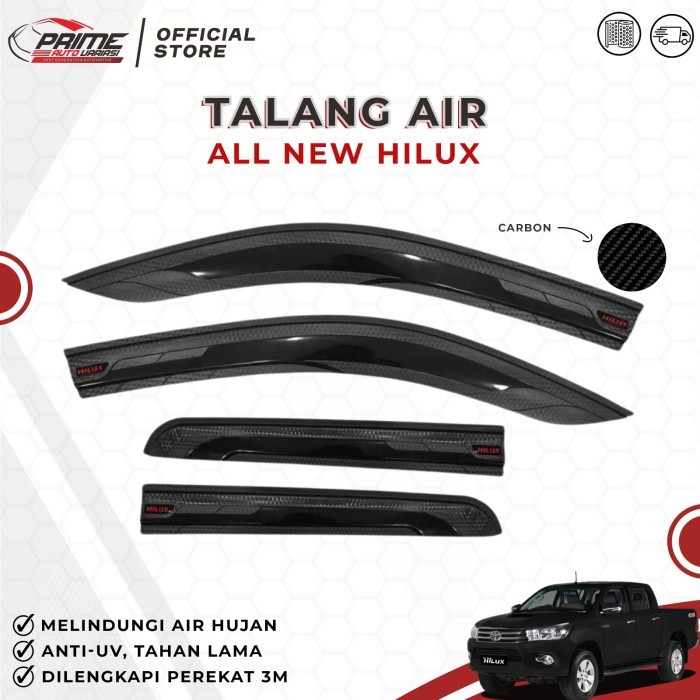 Jual TALANG AIR INJECTION CARBON TOYOTA ALL NEW HILUX 2016 2021 2024 | Shopee Indonesia