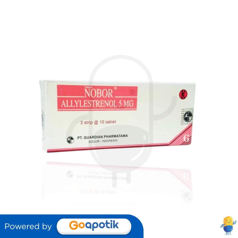 Jual Nobor 5 Mg Box Isi 30 Tablet | Shopee Indonesia