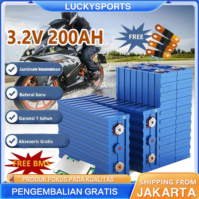 Jual CALB UPS FREE BMS Barang baru Baterai Lifepo4【 CATL 200AH Baterai】Baterai Surya Kekuatan ...