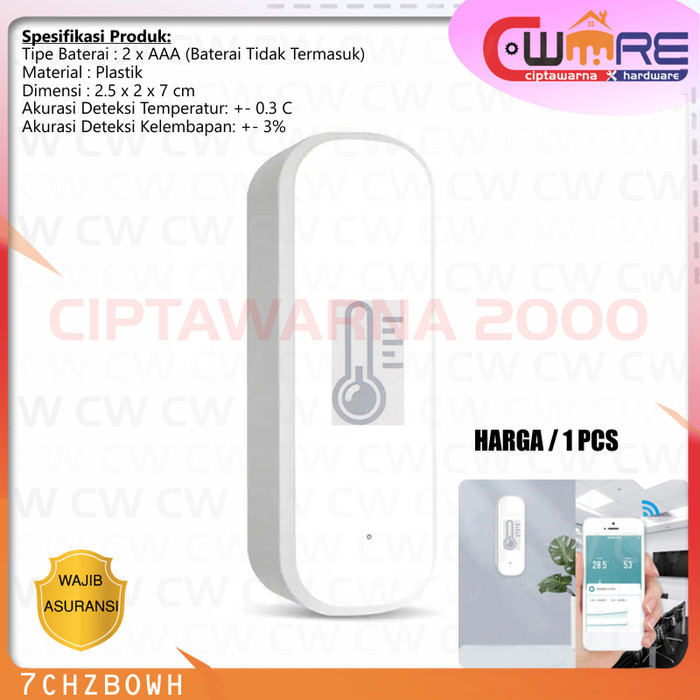 Jual Alat Cek Suhu Kelembapan Ruangan Temperature Humidity Sensor Real ...