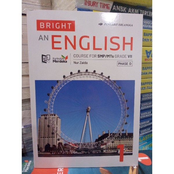 Jual BUKU BRIGHT AN ENGLISH BAHASA INGGRIS UNTUK SMP KELAS 7 KURIKULUM MERDEKA ORIGINAL | Shopee ...
