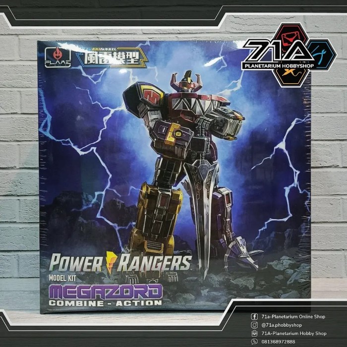 Jual FLAME TOYS Power Rangers Megazord Model Kit | Shopee Indonesia