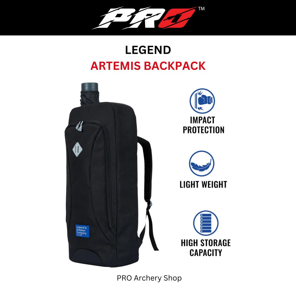 Jual LEGEND RECURVE BACPACK ARTEMIS / BACKPACK LEGEND ARTEMIS / TAS ...