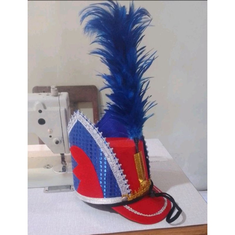 Jual topi mayoret merah biru (bisa custom warna lain) | Shopee Indonesia