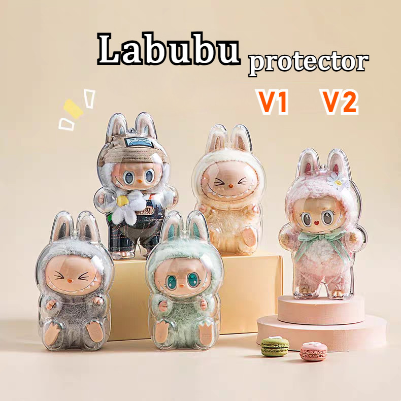 Jual Case Akrilik Labubu V1 V2 Pelindung Boneka Labubu Transparent ...