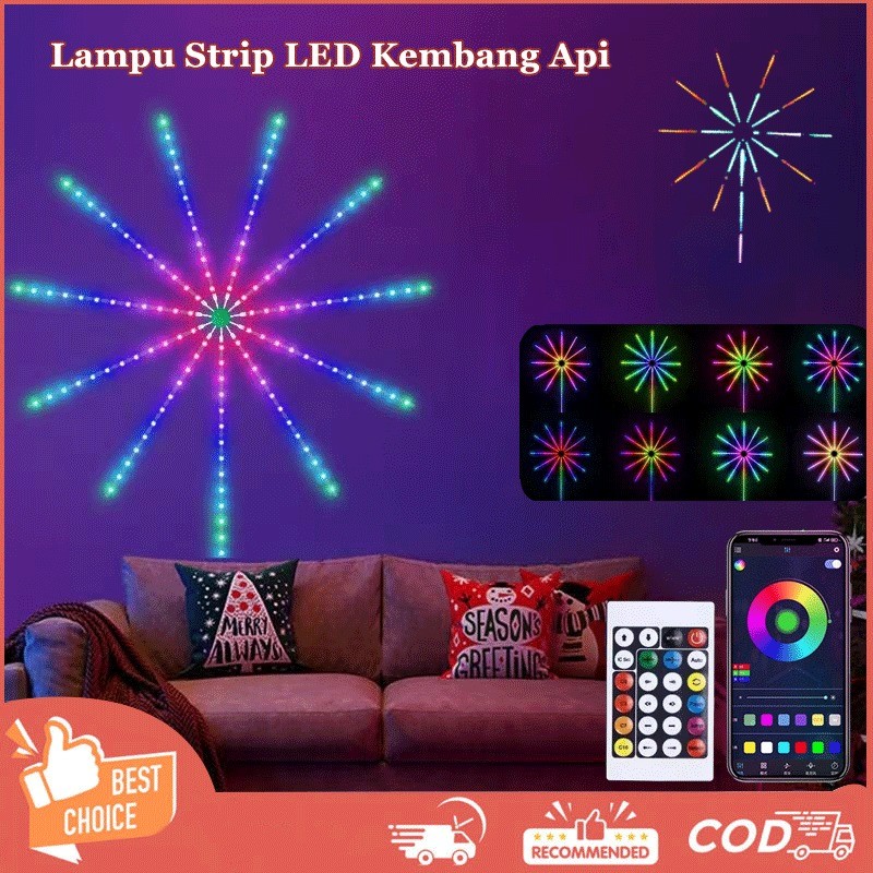 Jual Lampu Strip Dekoratif LED Lampu Strip Led Kembang Api Lampu Strip ...