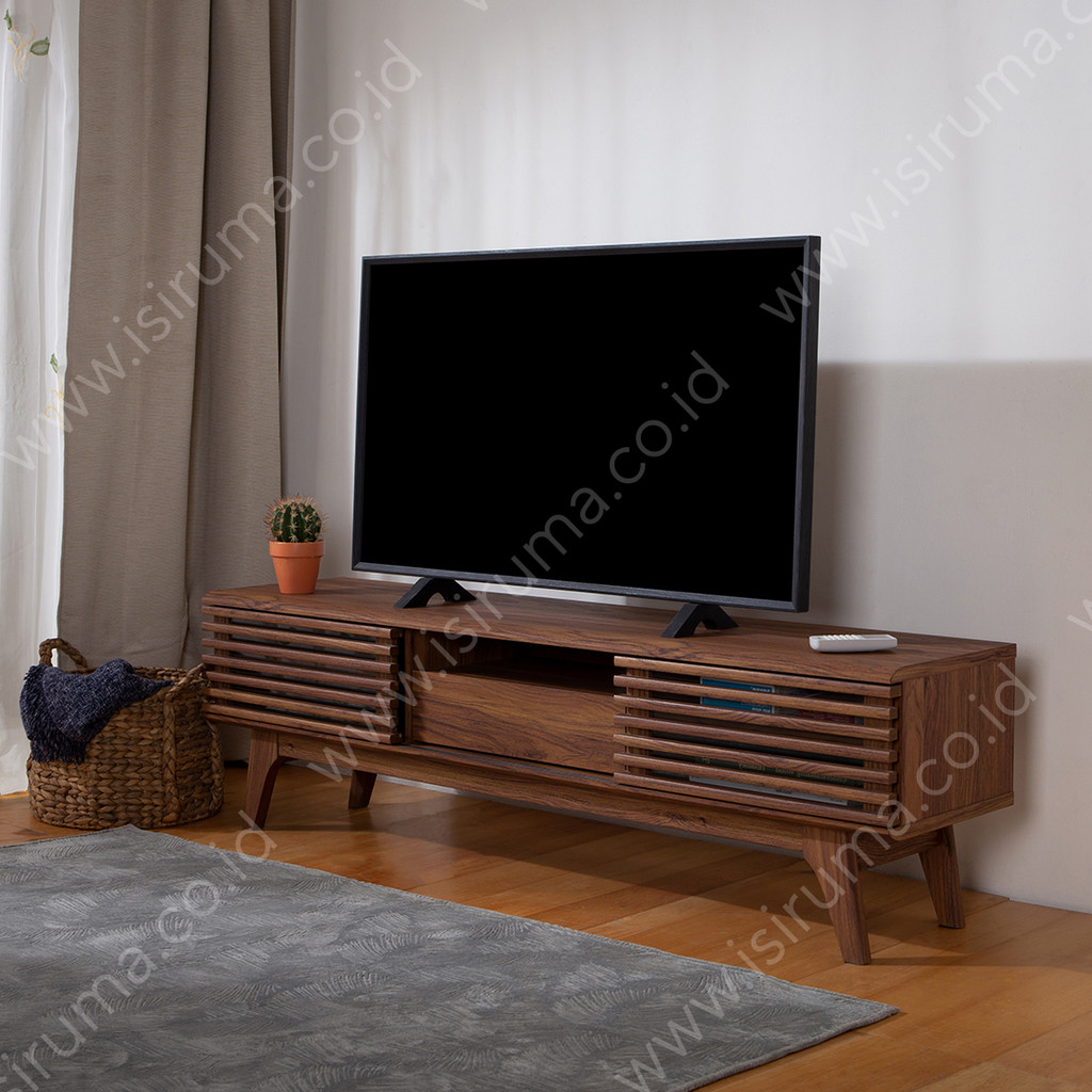 Jual ISIRUMA - Meja TV Pintu Geser Japanese KIREI TV 150 2 Sliding Door ...