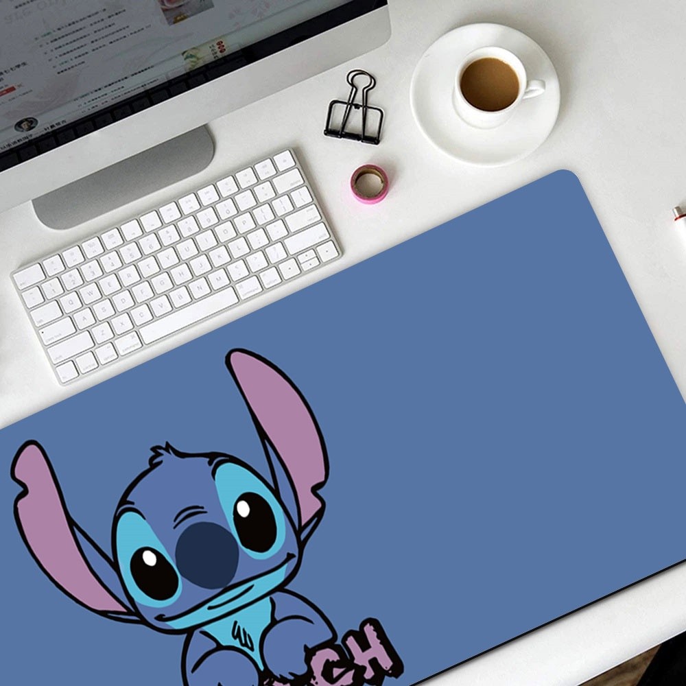 Jual Cute Stardust Bunny Stitch Mousepad Gaming slip resistant cartoon ...