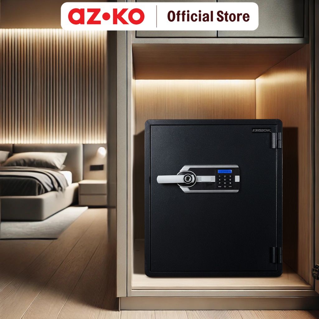 Jual AZKO Krisbow Brankas Tahan Api Dan Air Fp3501F Brangkas Fire Safe ...