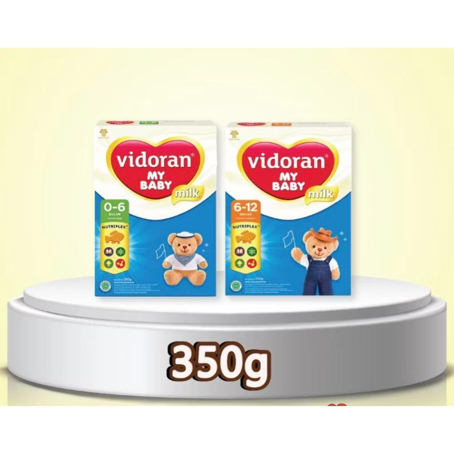 Jual Susu Formula Vidoran My Baby Milk 0-6 Bulan Dan 6-12 350gr Untuk ...