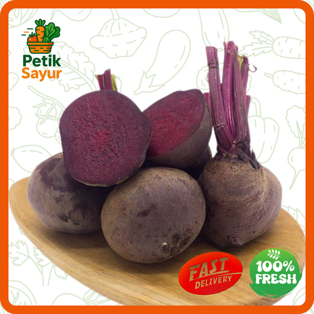 Jual Beetroot Konvensional 500 gram PetikSayur | Shopee Indonesia