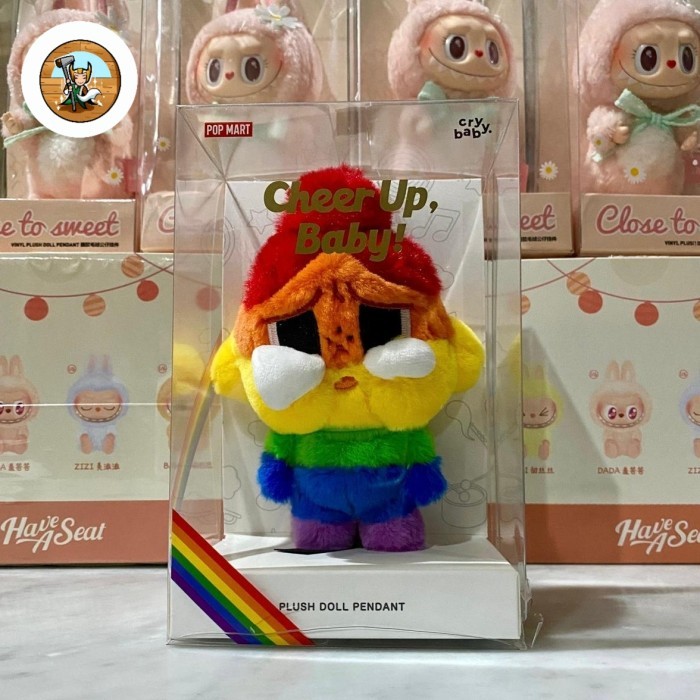Jual CRYBABY CHEER UP, BABY! SERIES-Plush Doll Pendant Pop Mart ...